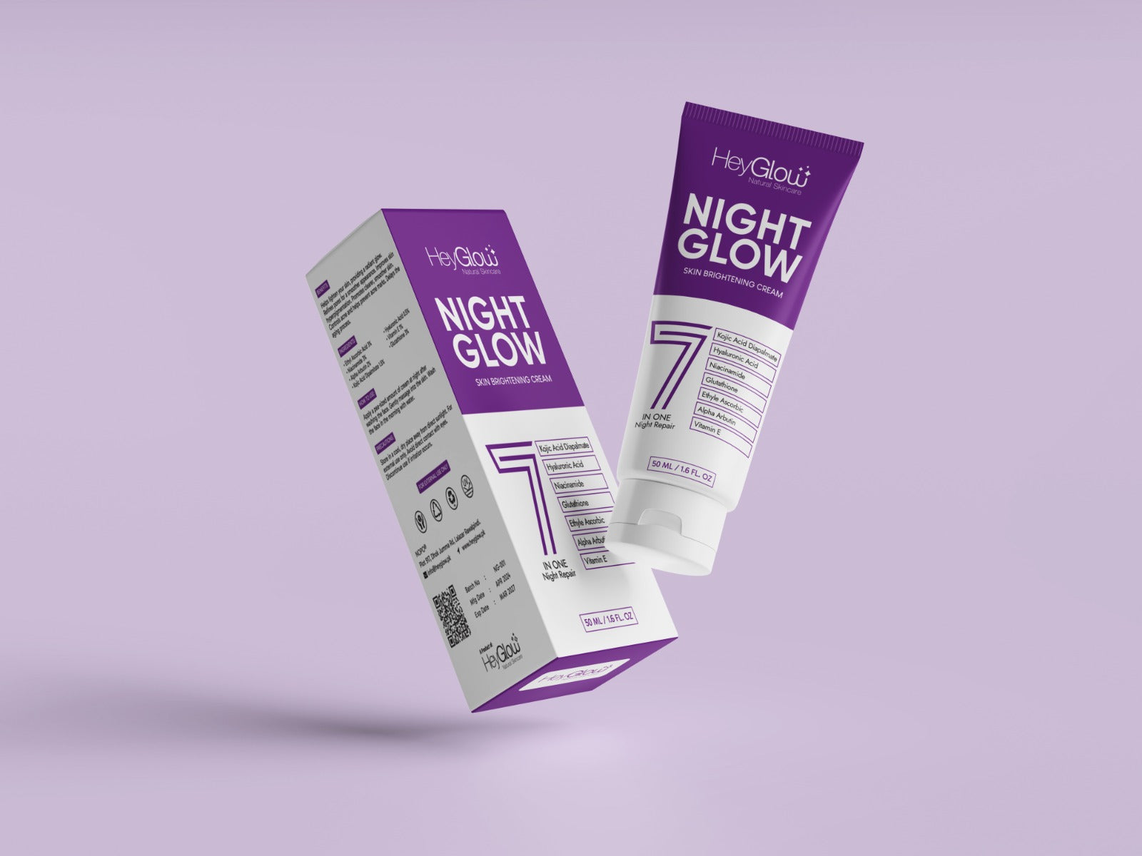 NightGlow Skin Brightening Cream - Best Night Cream in Pakistan ...